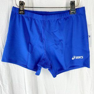 Asics | Shorts | Asics Womens Blue 4 Court Volleyball Spandex Shorts ...